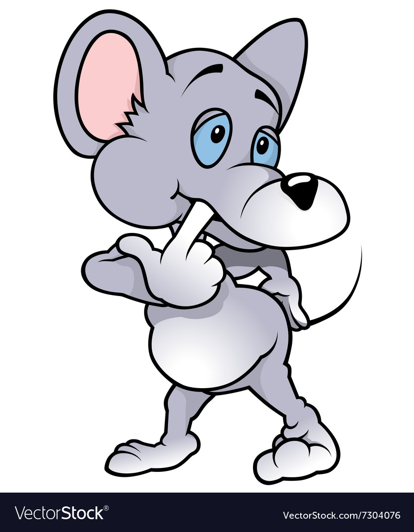 Thought Mouse Royalty Free Vector Image - VectorStock