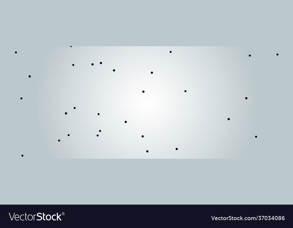 Abstract connection pattern with dynamic lines Vector Image