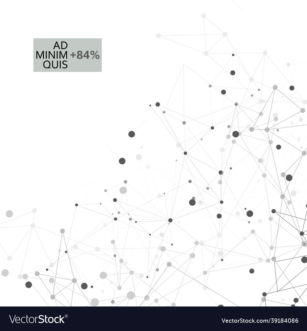 Triangle structure global Royalty Free Vector Image