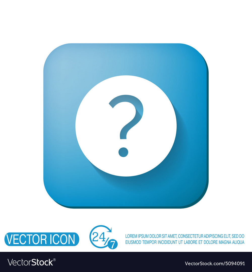 Question mark Royalty Free Vector Image - VectorStock