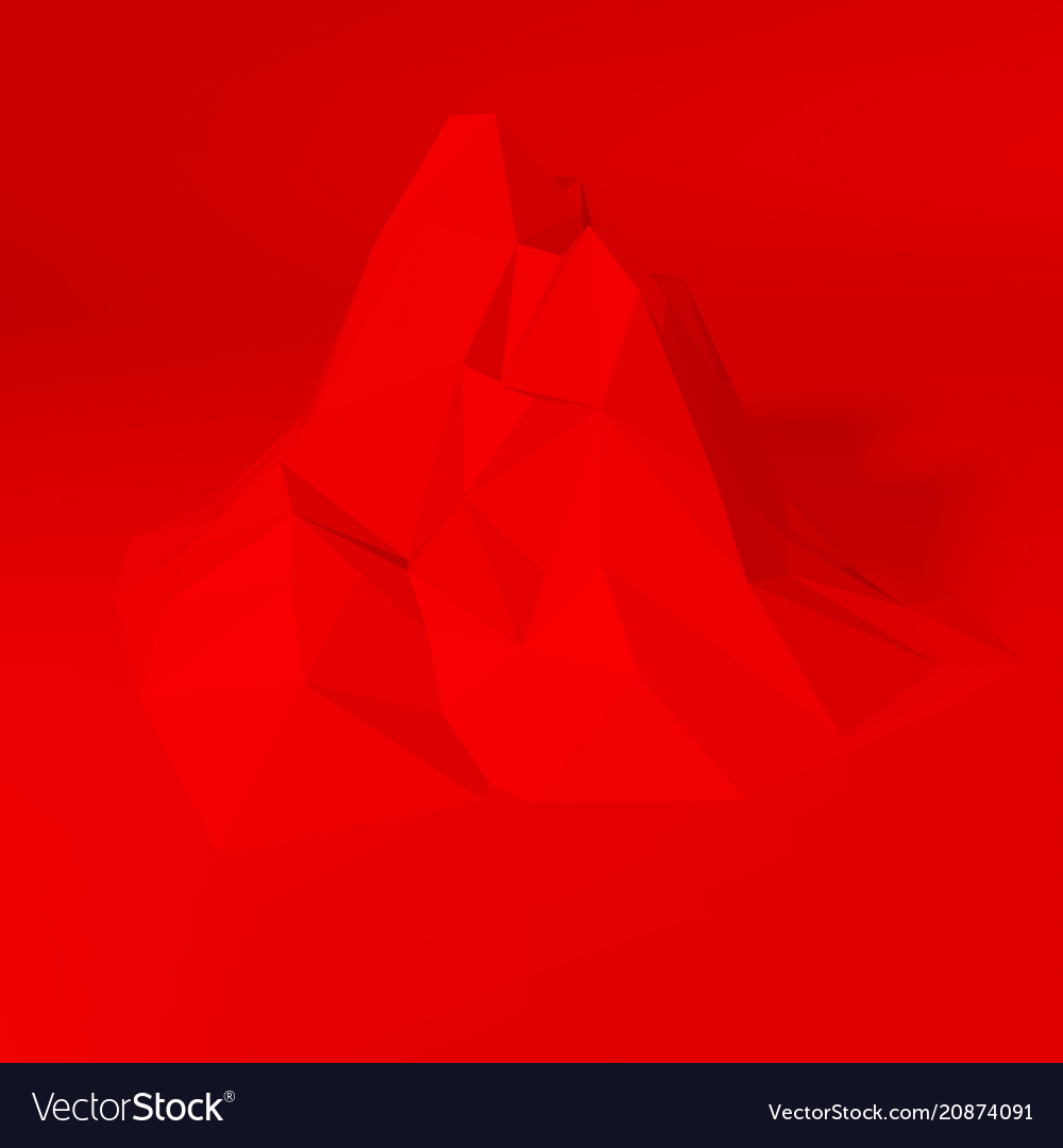 Red abstract polygonal background Royalty Free Vector Image Red abstract polygonal background Royalty Free Vector Image