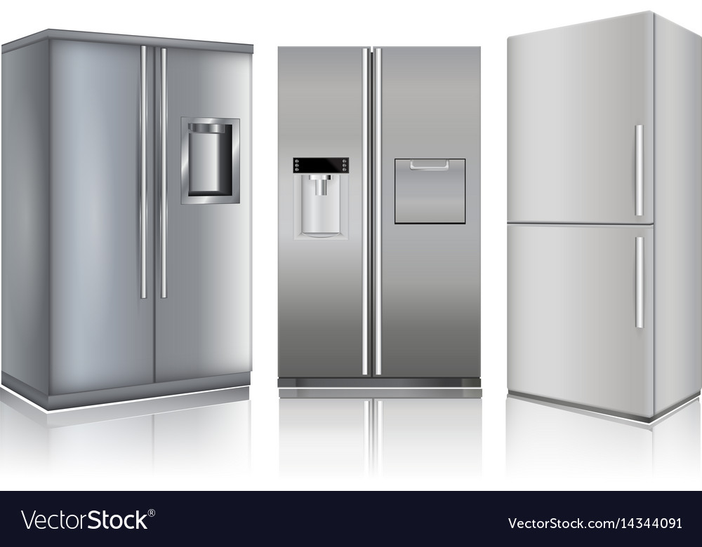 Refrigerators Royalty Free Vector Image - VectorStock
