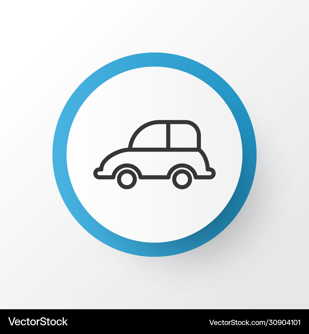 Automobile icon symbol premium quality isolated Vector Image