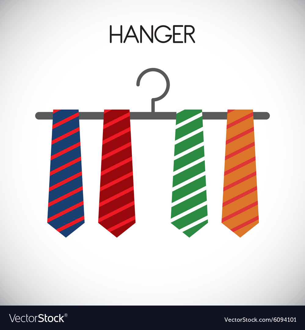 Hanger design Royalty Free Vector Image - VectorStock