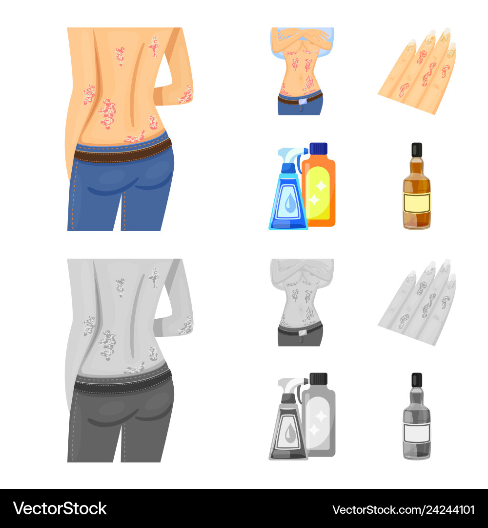 Medical and pain icon set Royalty Free Vector Image
