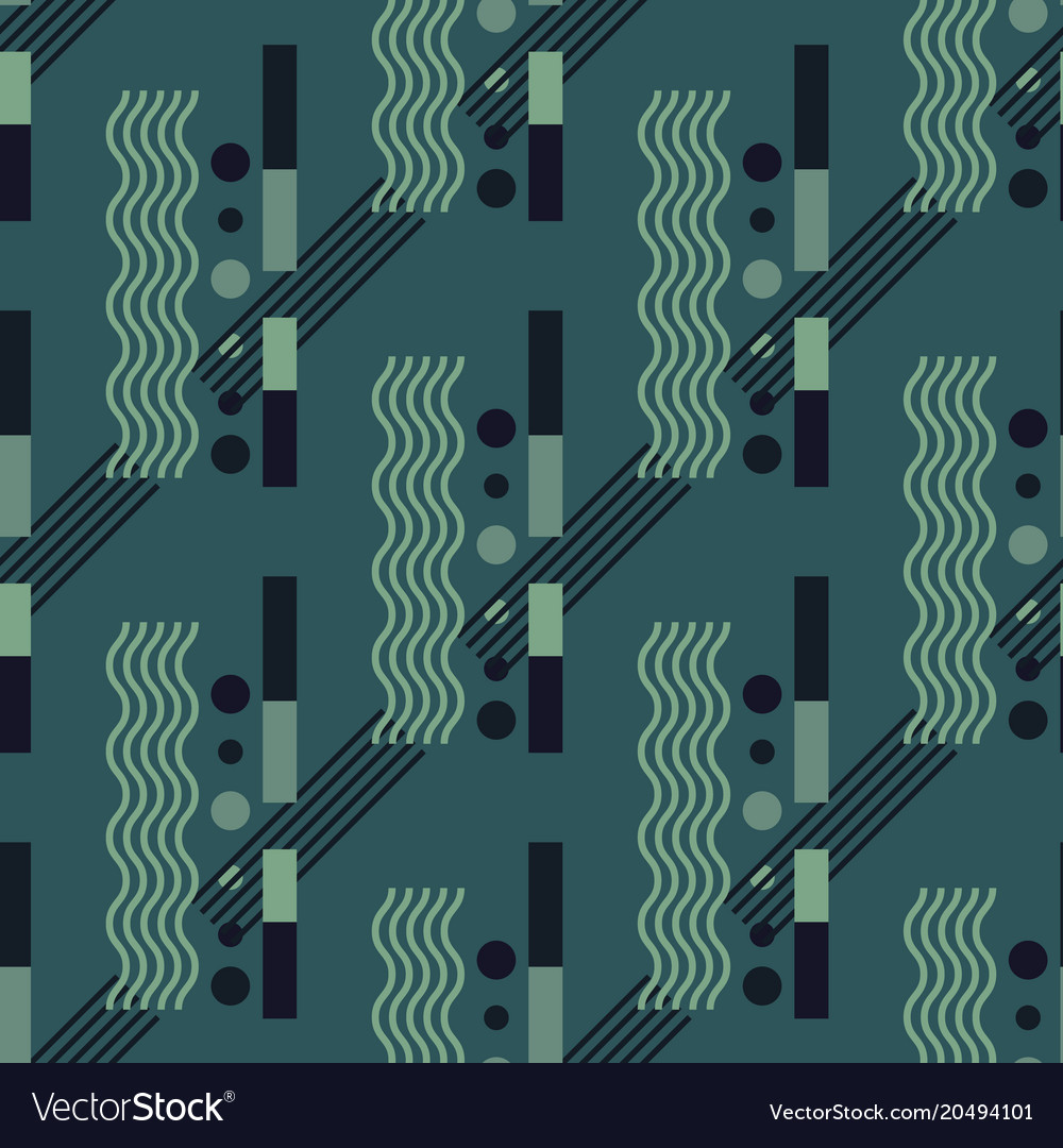Vertical wave flow seamless pattern Royalty Free Vector