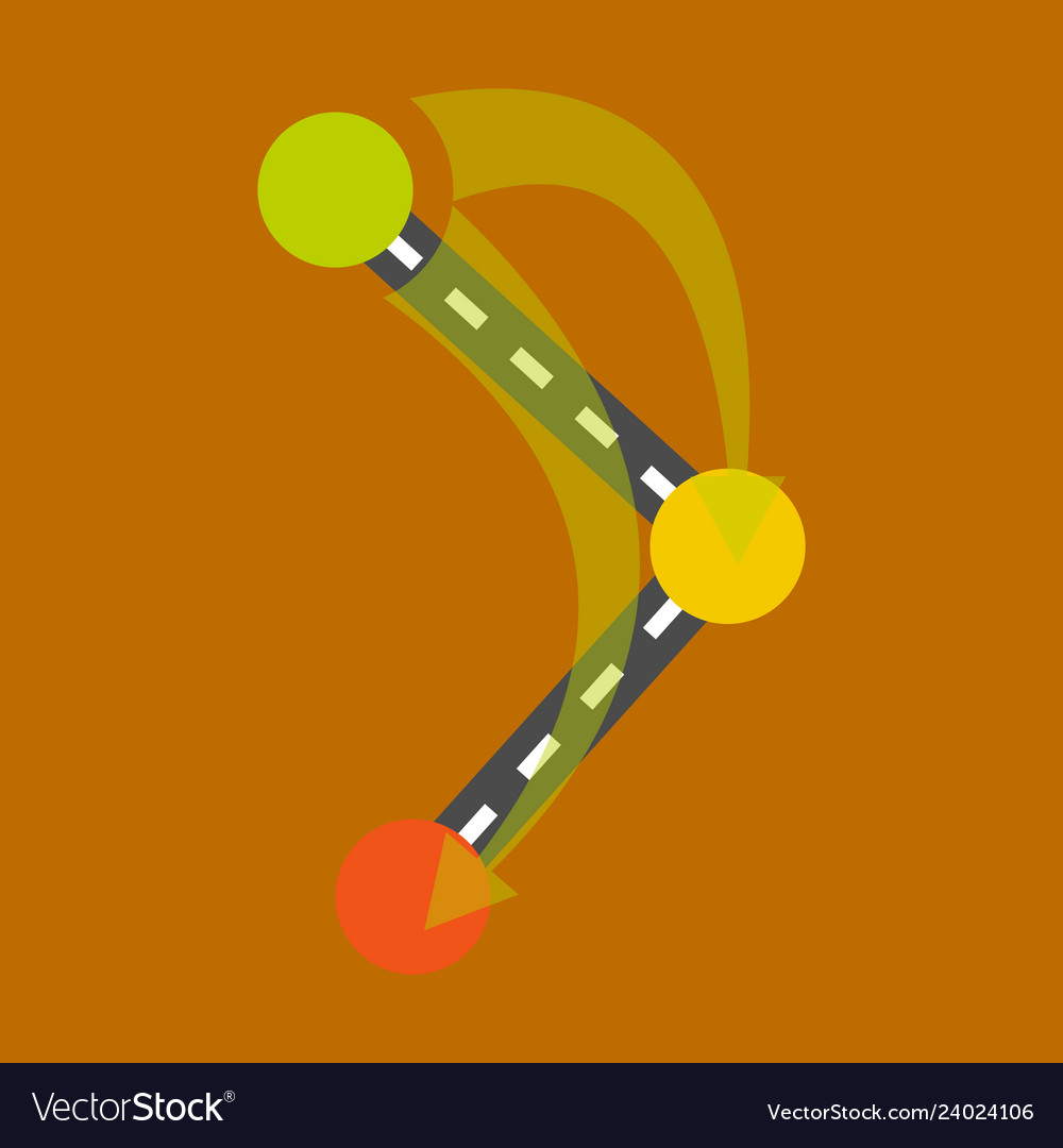 Geo location targeting with gps positioning Vector Image