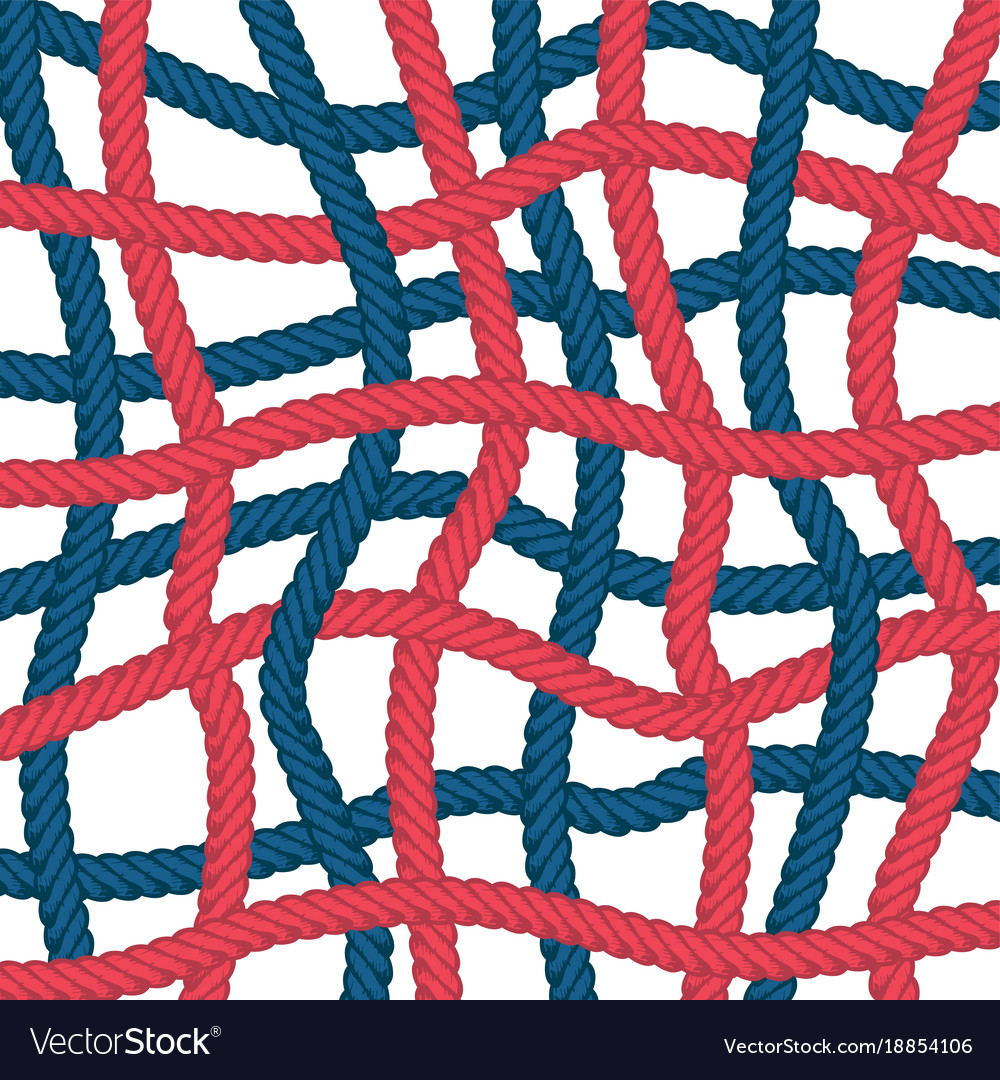 Lasso rope pattern background template Royalty Free Vector