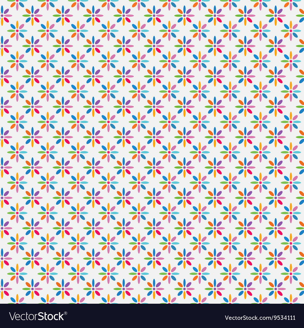 Bright colorful seamless pattern for baby style Vector Image