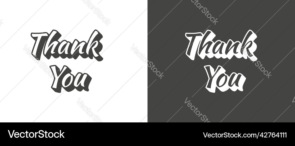 Gratitude thank you thankful appreciation Vector Image
