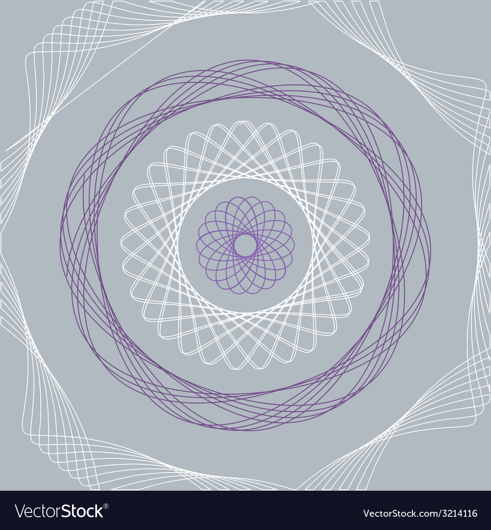 Spirograph Royalty Free Vector Image - VectorStock