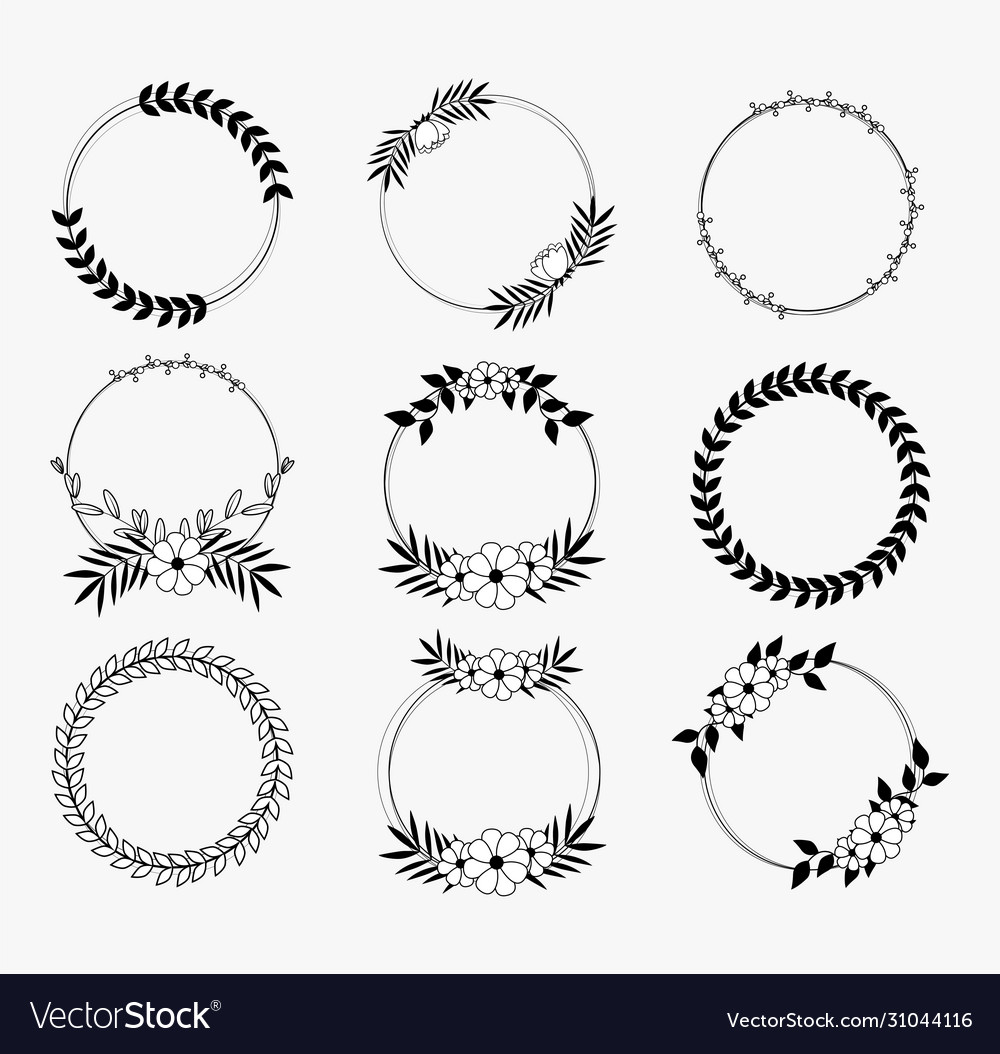 Vintage floral Royalty Free Vector Image - VectorStock