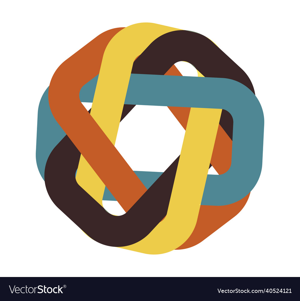 Abstract clew concept Royalty Free Vector Image