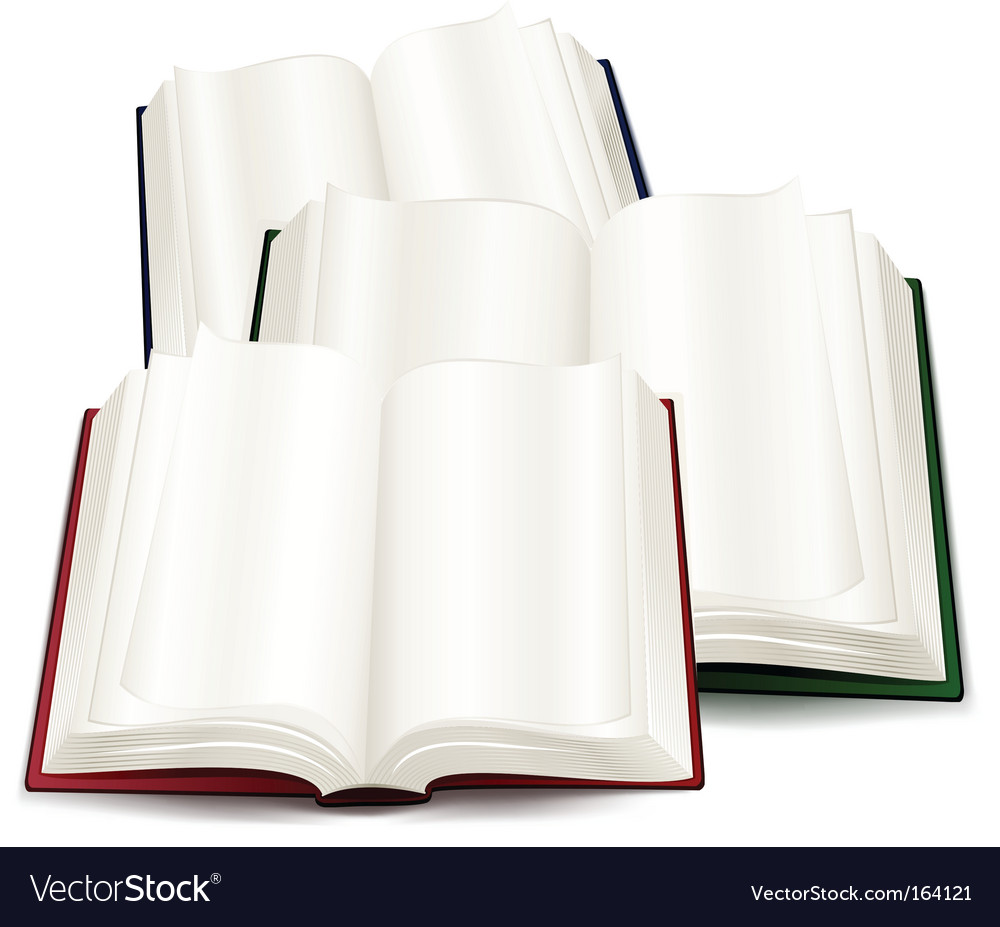 Books Royalty Free Vector Image - VectorStock