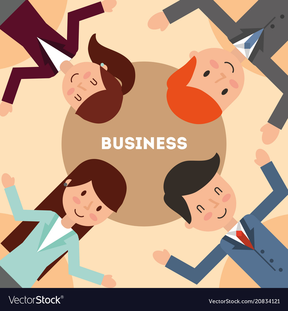 Business people characters Royalty Free Vector Image