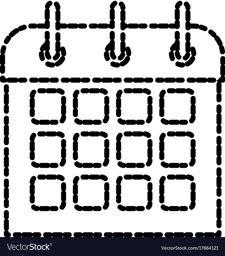 Calendar event date Royalty Free Vector Image - VectorStock