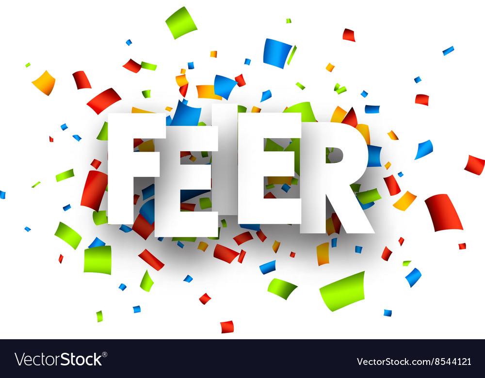 Celebration paper background Royalty Free Vector Image