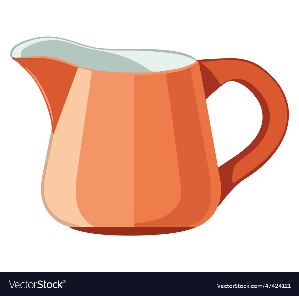 Earthenware jar design Royalty Free Vector Image