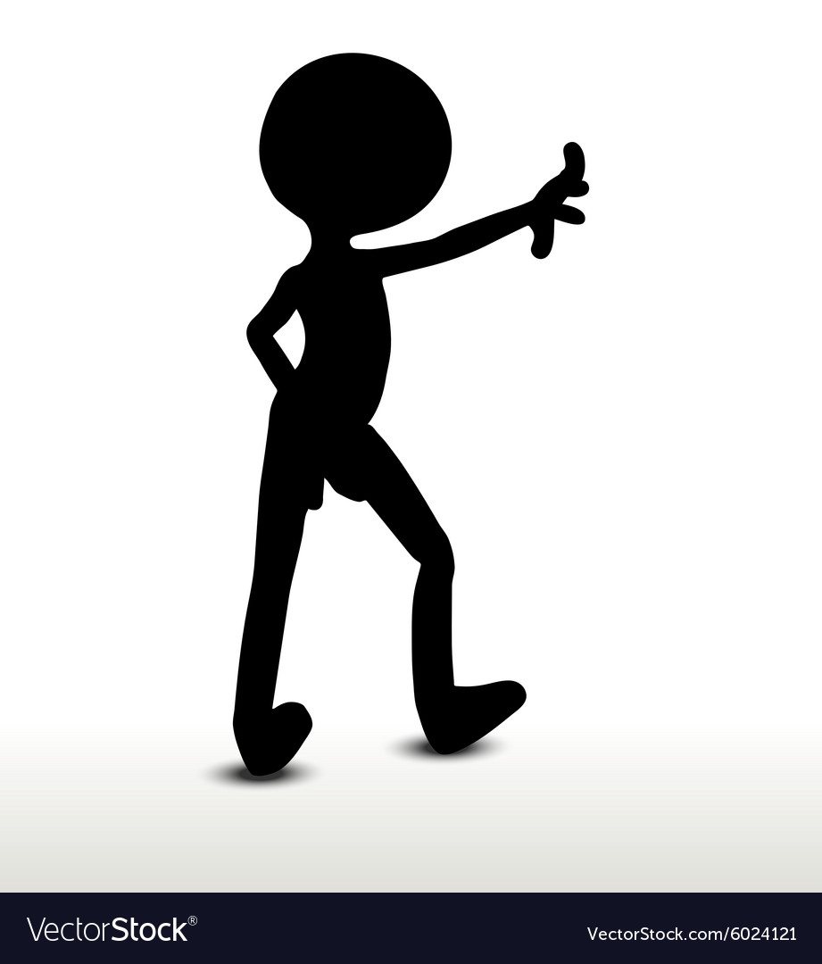 Leaning Royalty Free Vector Image - VectorStock