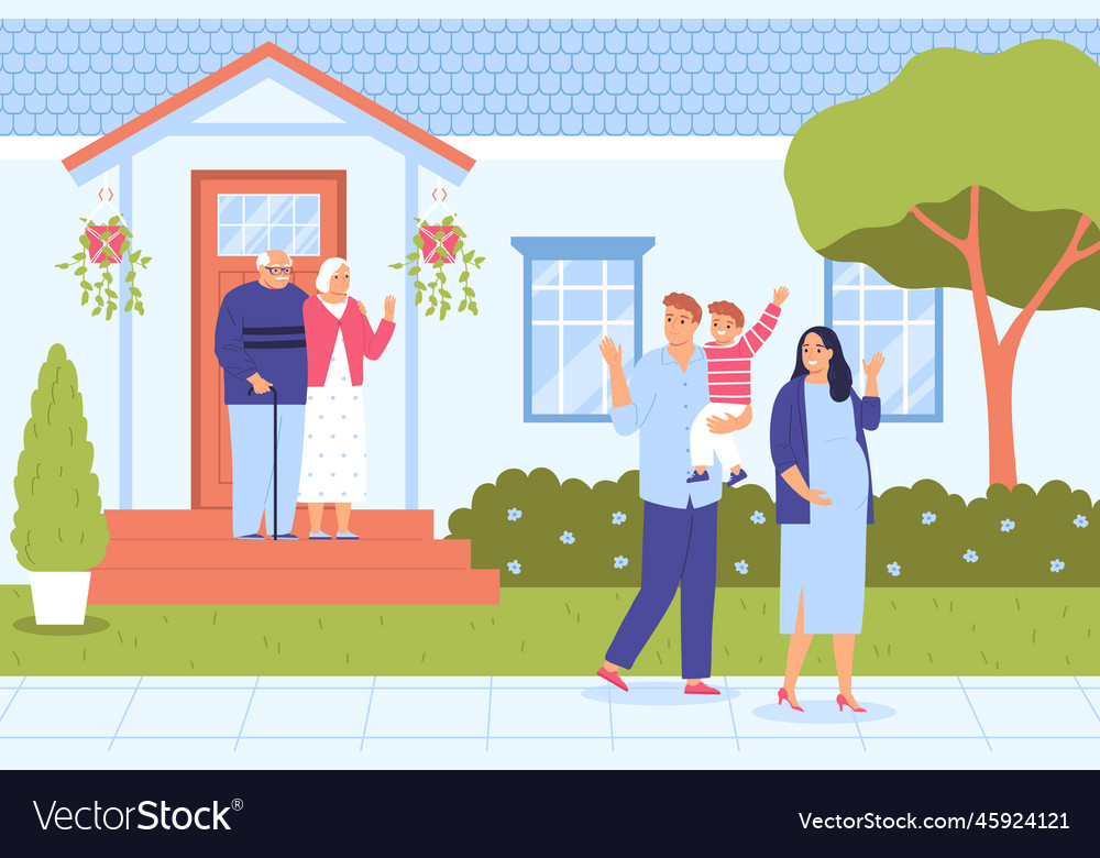 Leaving home Royalty Free Vector Image - VectorStock