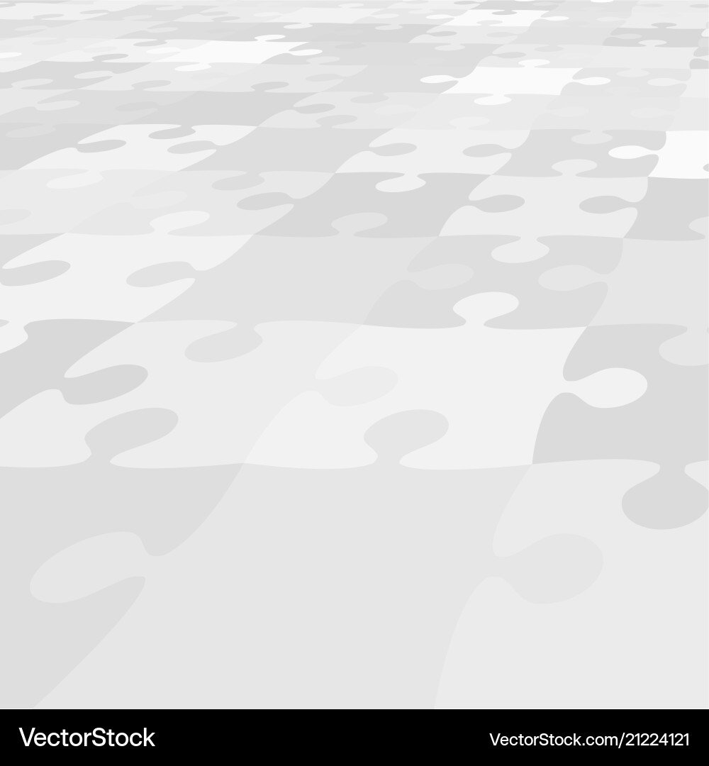 Perspective background puzzle jigsaw Royalty Free Vector