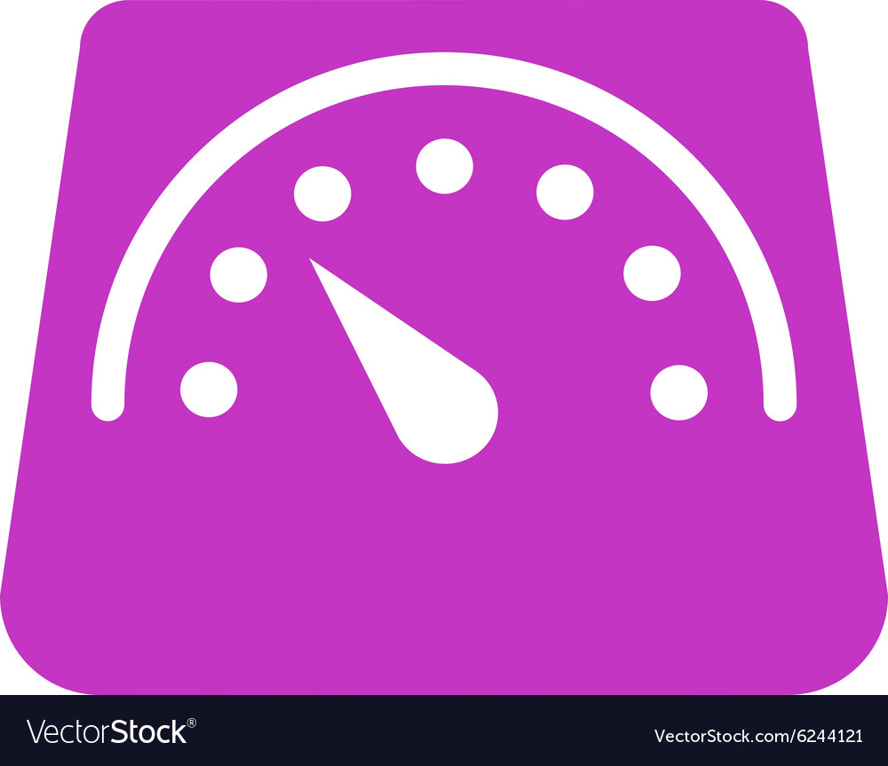 Weight meter icon Royalty Free Vector Image - VectorStock