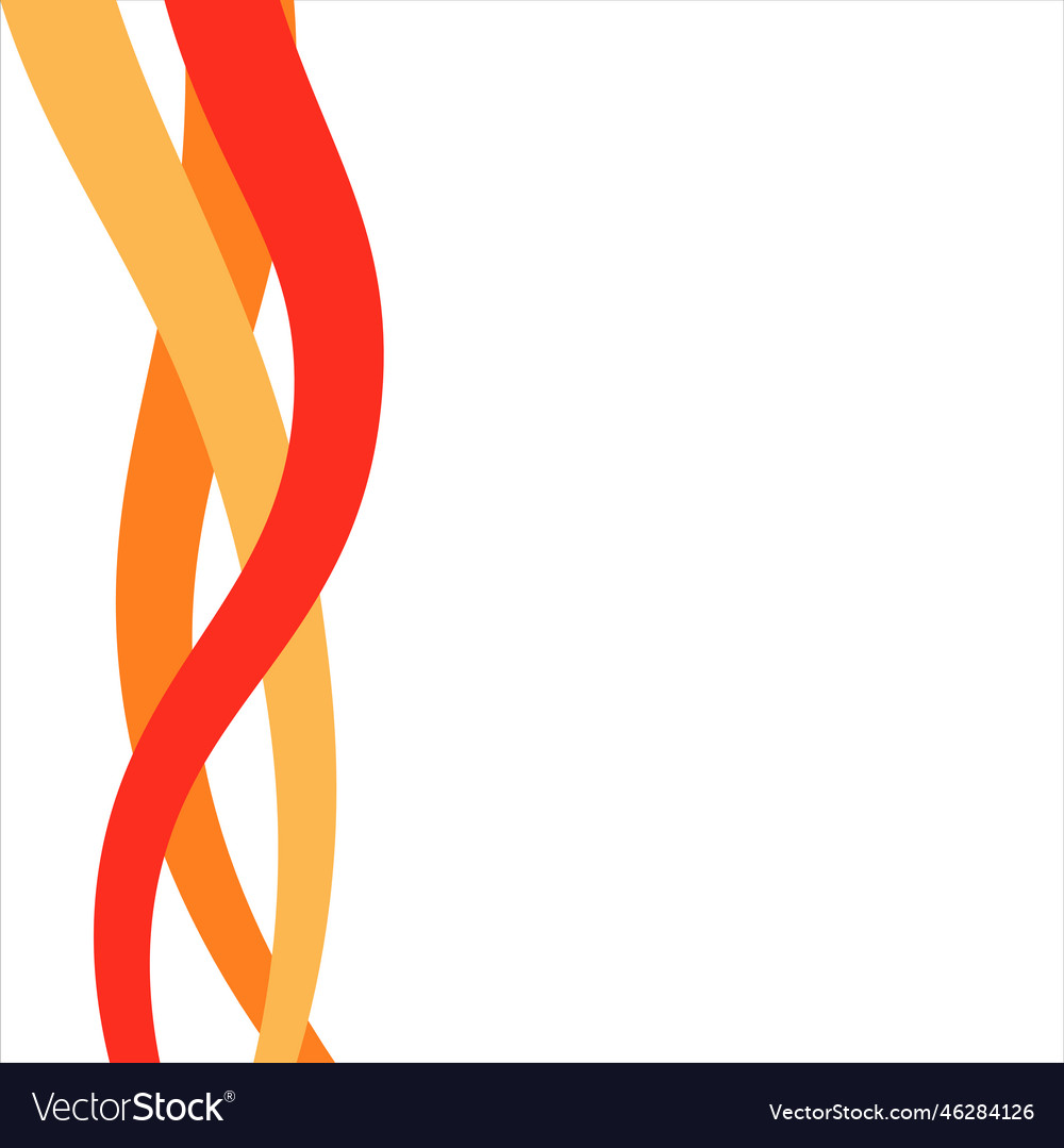 Curve border shape Royalty Free Vector Image - VectorStock