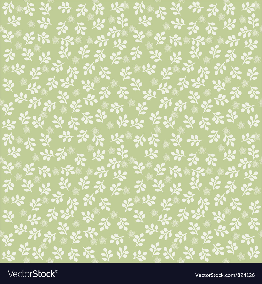 Foliage pattern Royalty Free Vector Image - VectorStock