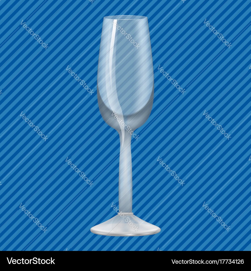 Modern glass concept background realistic style Vector Image
