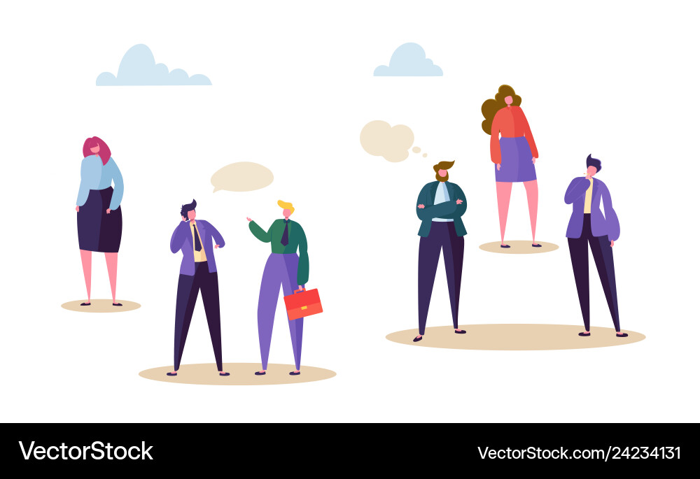 Human right discrimination concept woman character