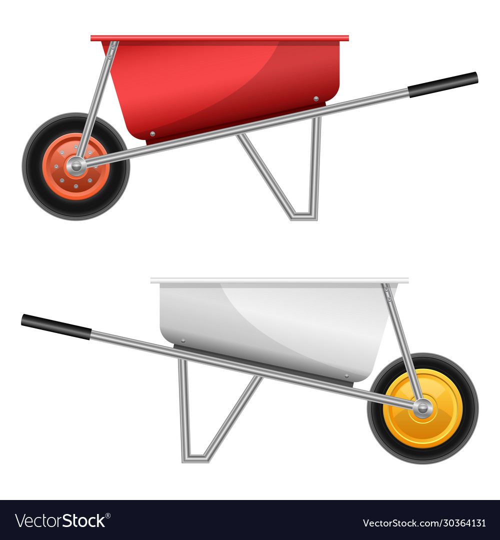 Wheelbarrow Royalty Free Vector Image - VectorStock