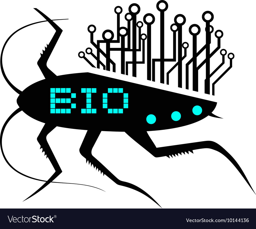 Bio insect icon Royalty Free Vector Image - VectorStock