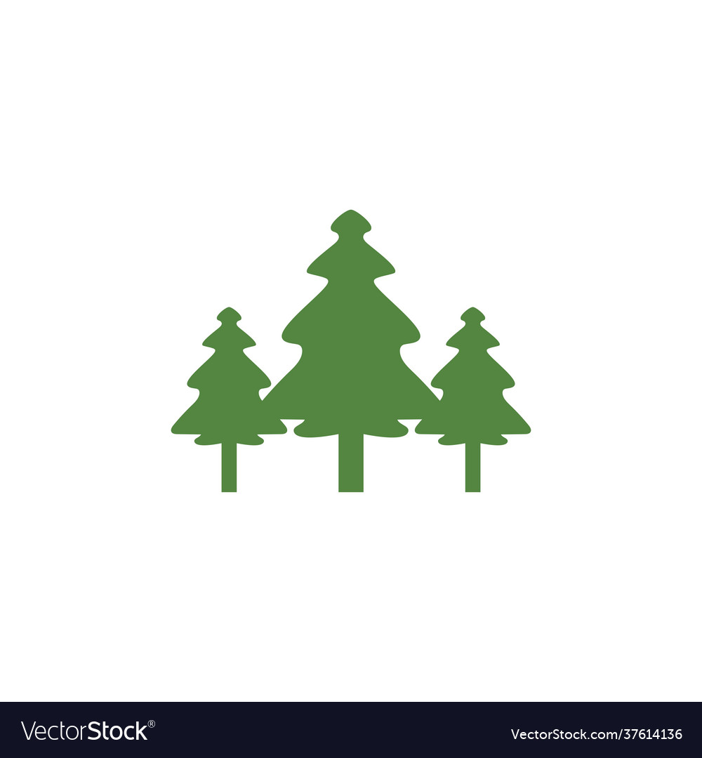 Cedar tree Royalty Free Vector Image - VectorStock