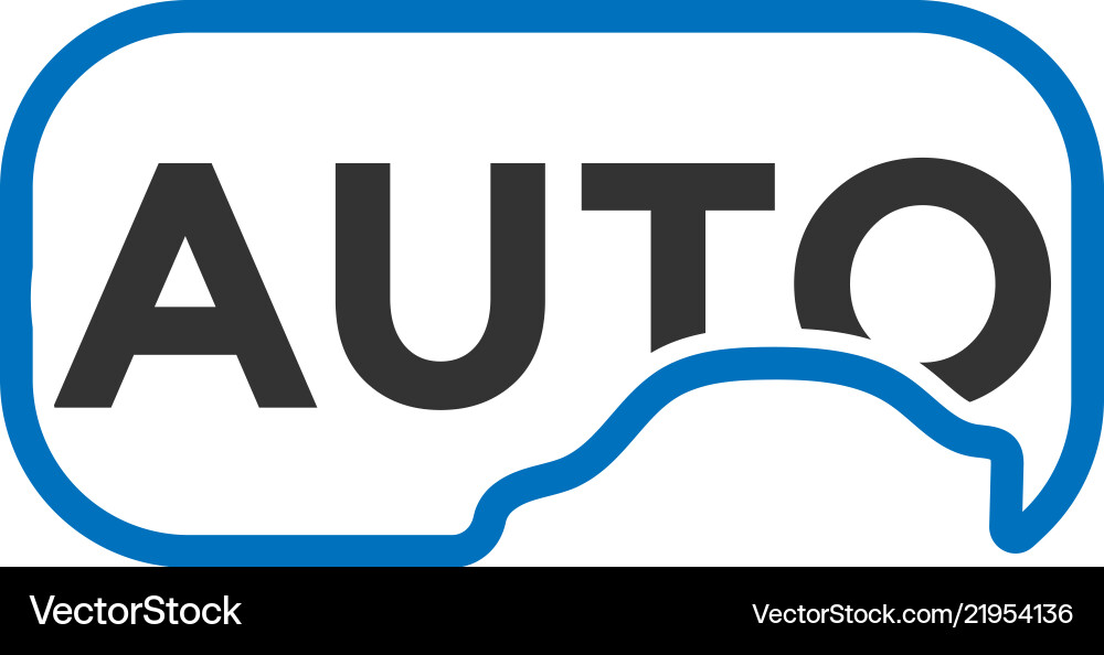 Clean automotive car logo icon design template Vector Image