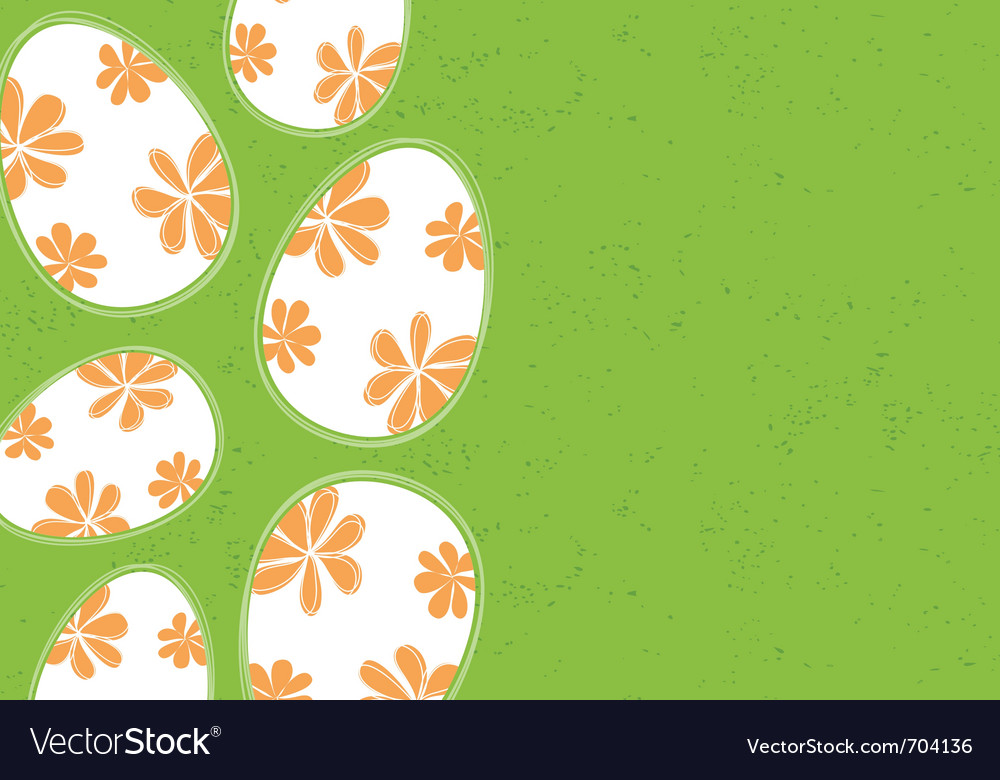Easter background Royalty Free Vector Image - VectorStock