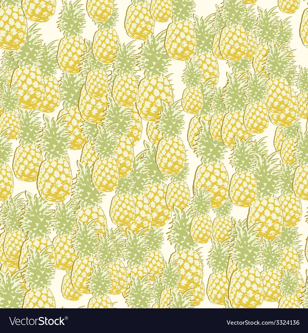 Pineapple3 Royalty Free Vector Image - VectorStock