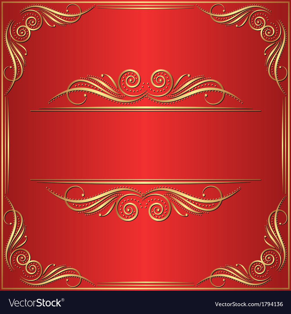 Red background Royalty Free Vector Image - VectorStock