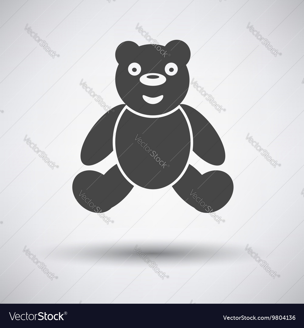 Teddy bear icon Royalty Free Vector Image - VectorStock
