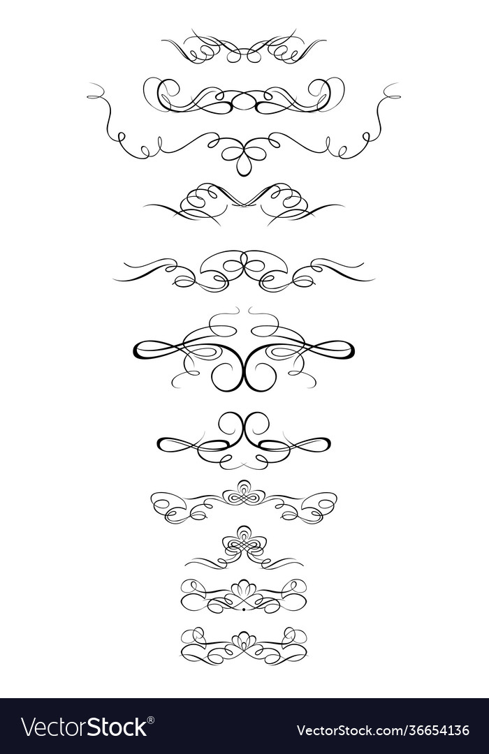 Vintage headers Royalty Free Vector Image - VectorStock