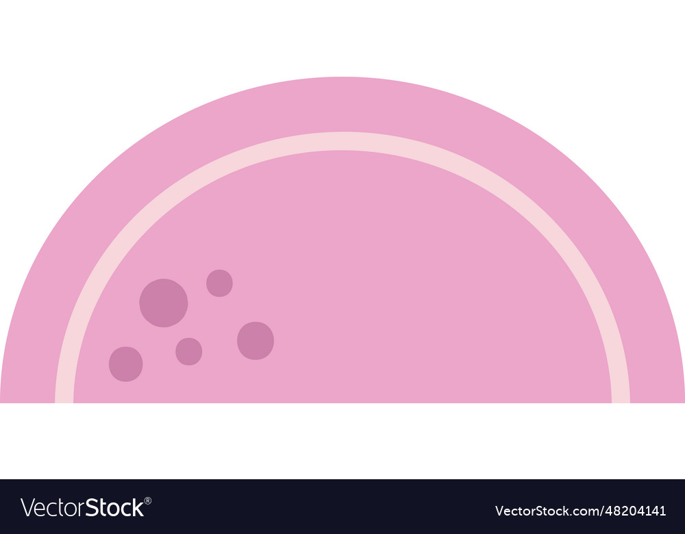 Abstract rounded element Royalty Free Vector Image