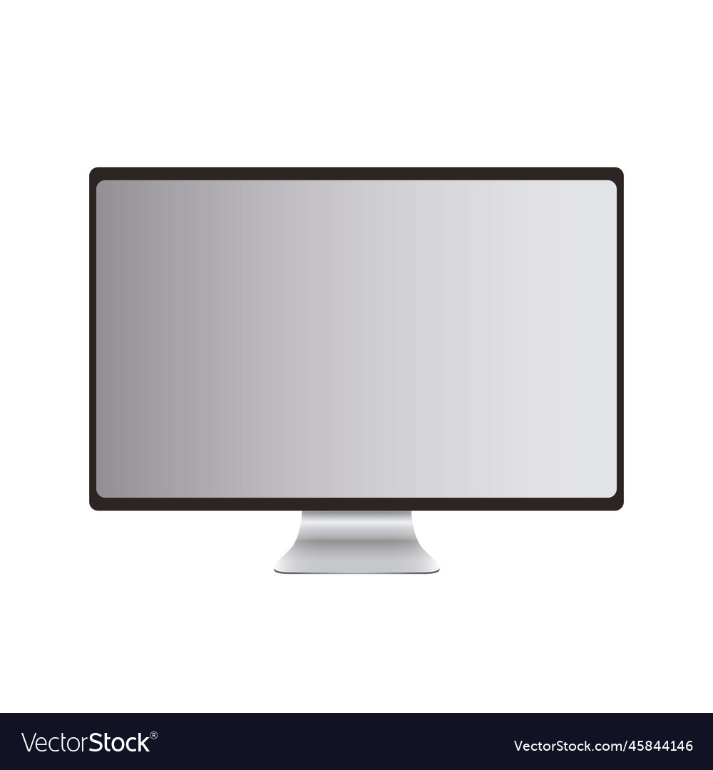 Computer monitor Royalty Free Vector Image - VectorStock