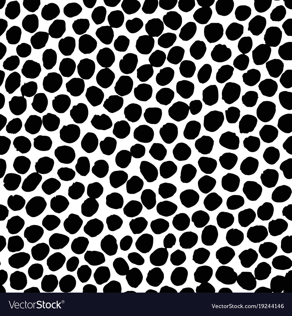 Irregular dots pattern Royalty Free Vector Image
