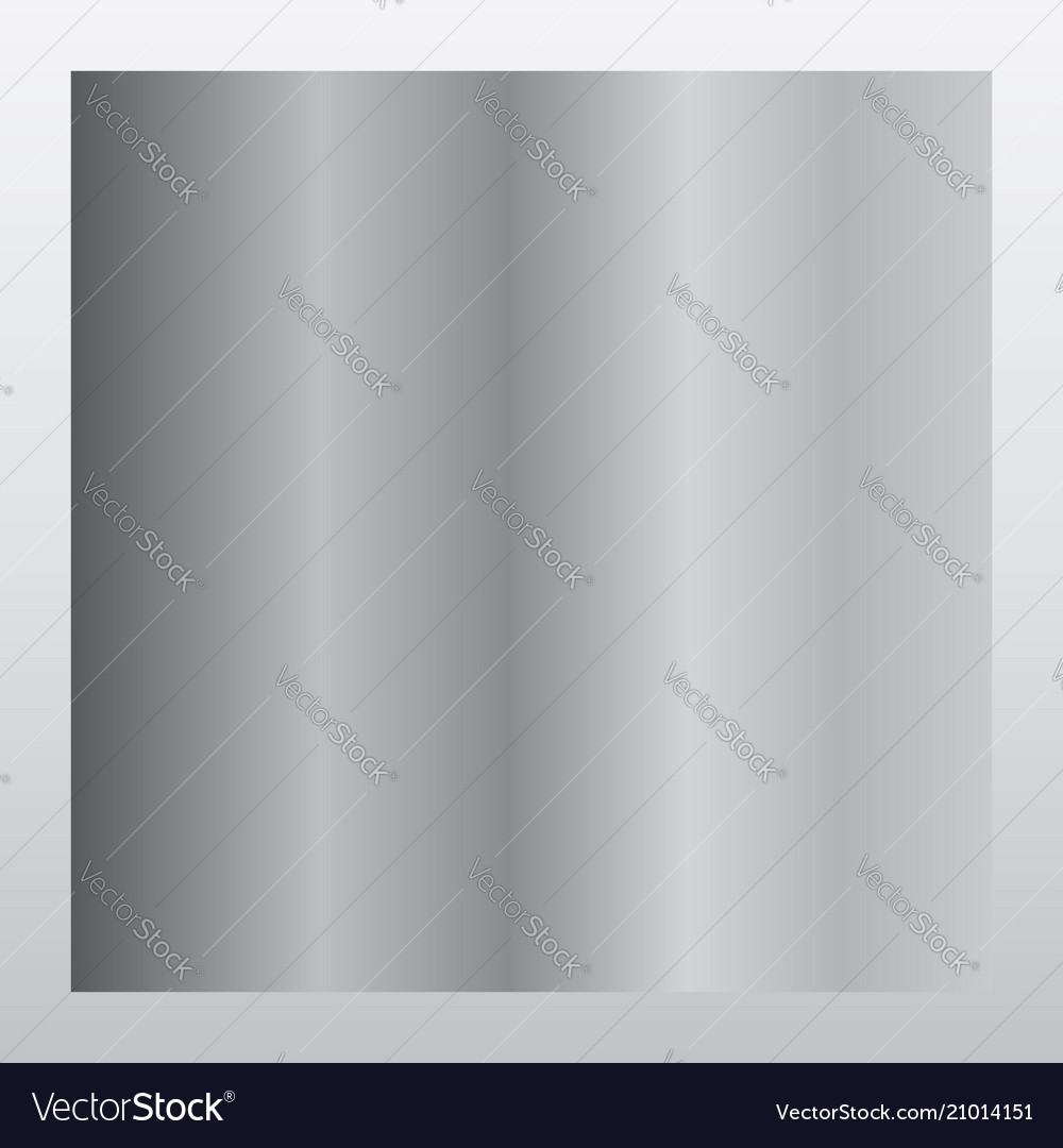 Silver gradient background design texture Vector Image