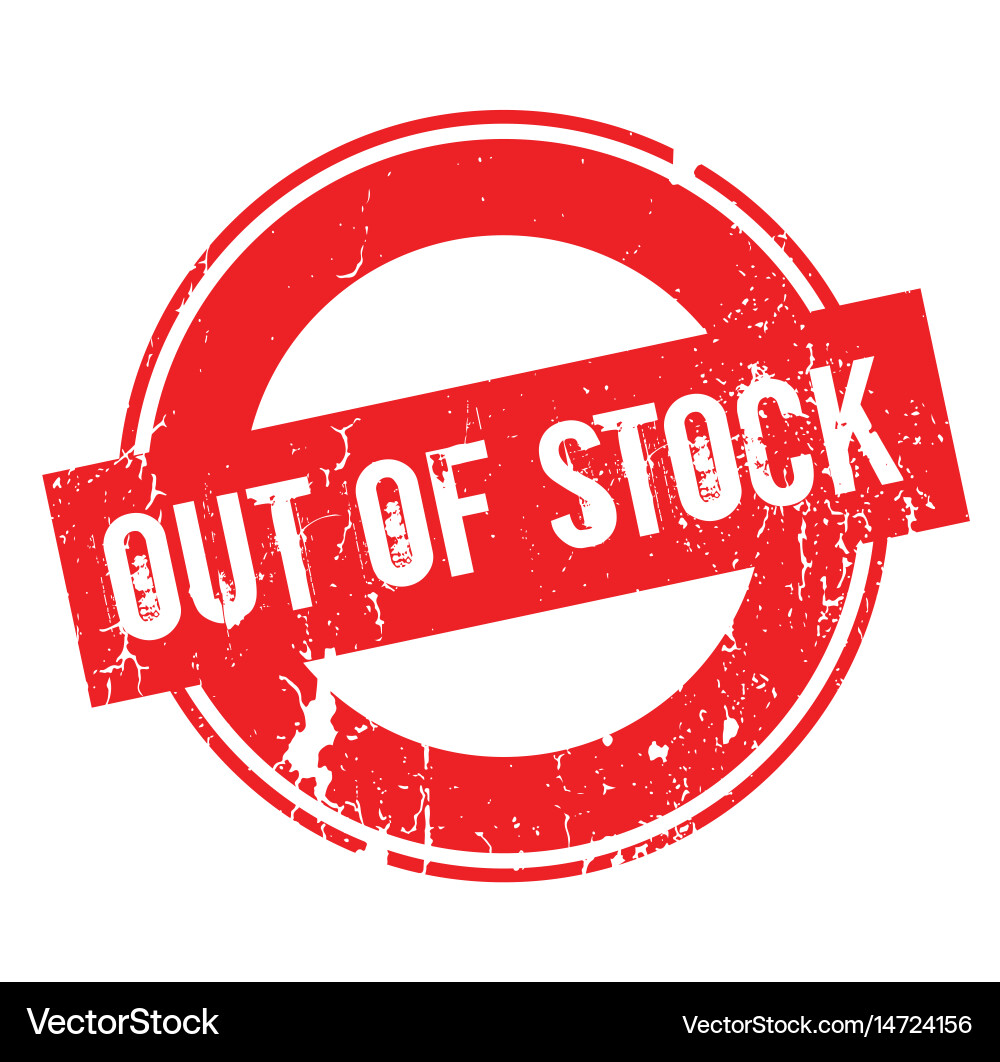 Out stock rubber stamp Royalty Free Vector Image