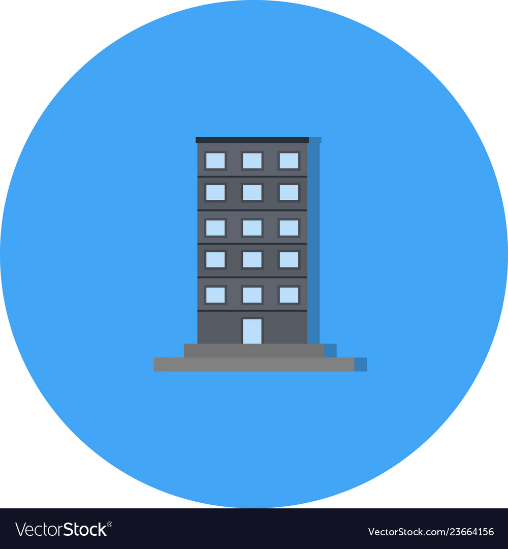 Skycraper icon Royalty Free Vector Image - VectorStock