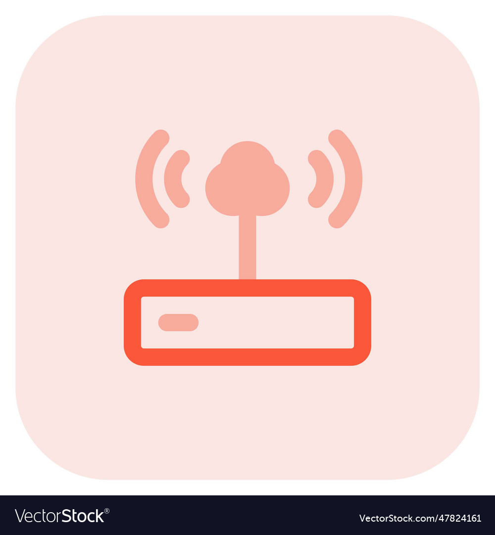 Controlling network resources using a server Vector Image