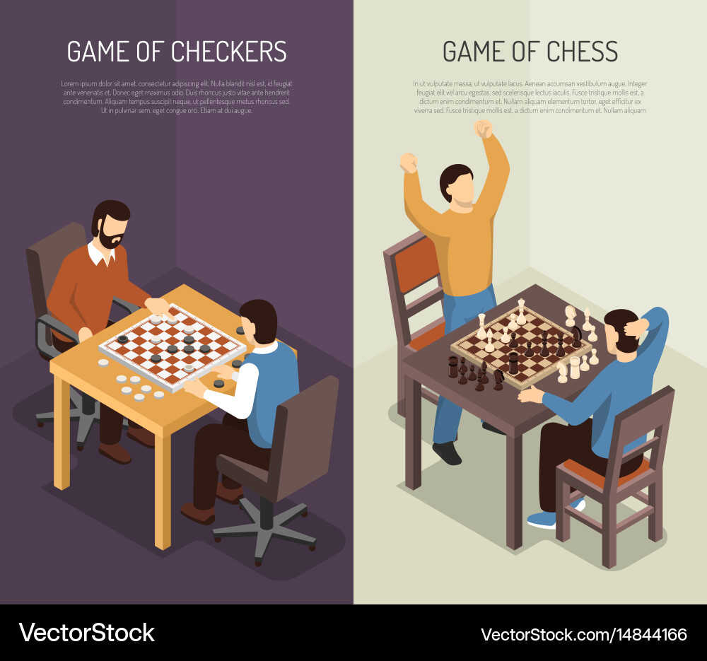 Board games vertical banner set Royalty Free Vector Image