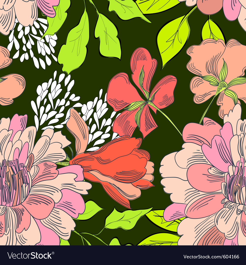 Colorful seamless pattern Royalty Free Vector Image