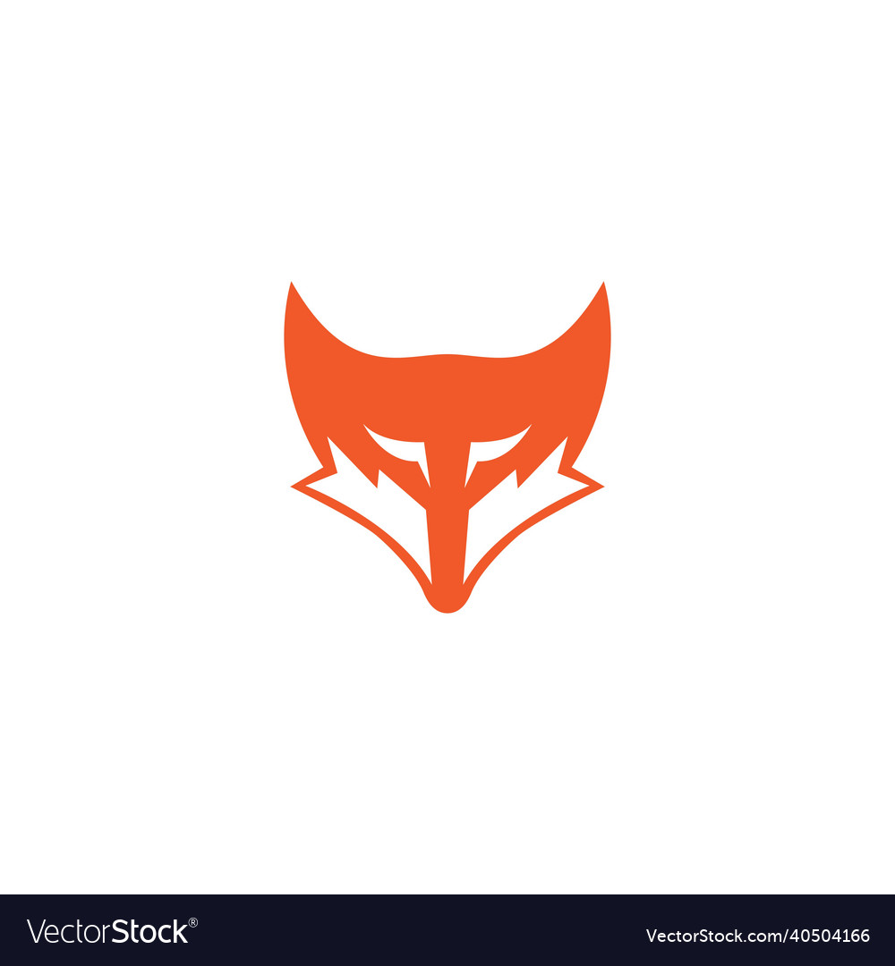 Fox logo Royalty Free Vector Image - VectorStock