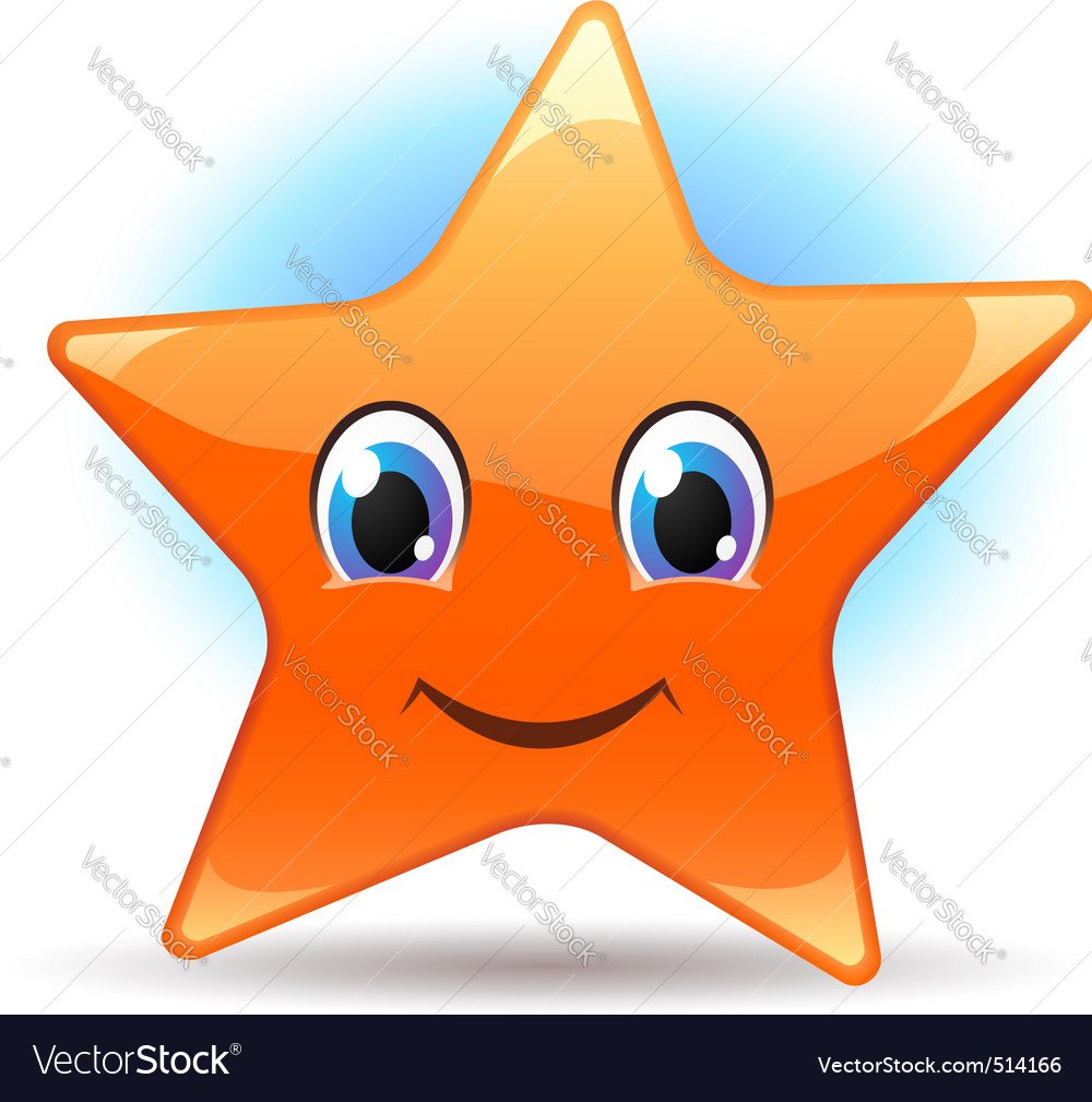 Smiley star Royalty Free Vector Image - VectorStock Smiley star Royalty Free Vector Image - VectorStock